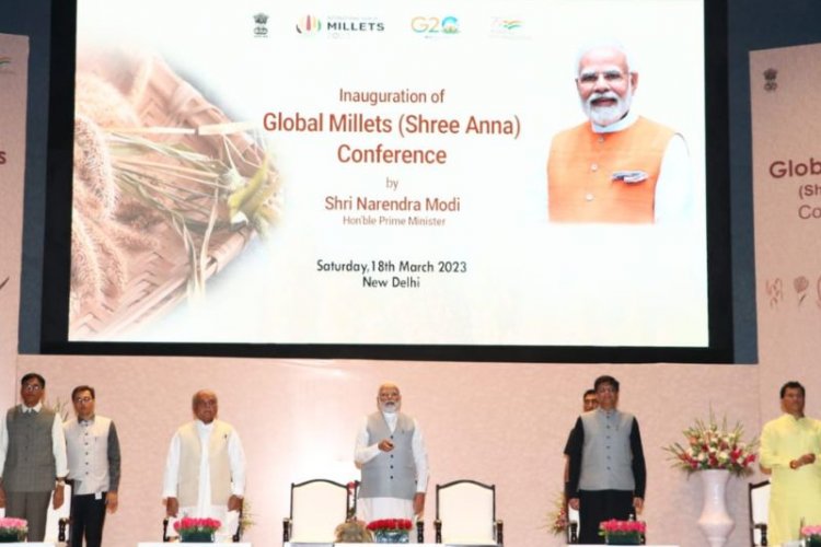 'Shree Anna' will benefit 2.5 cr marginal farmers in India, says PM at ...