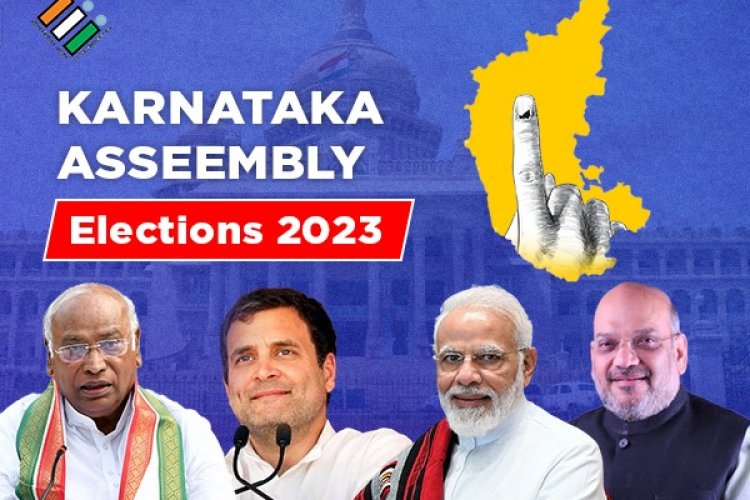 Karnataka elections 2023: High-octane campaign ends, triangular contest ...
