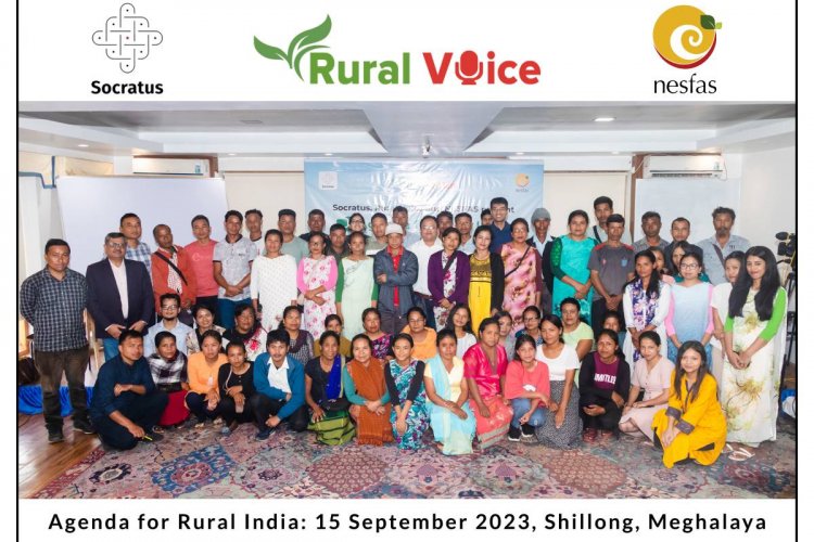 Agenda for Rural India: Participants in Meghalaya flag Rural ...